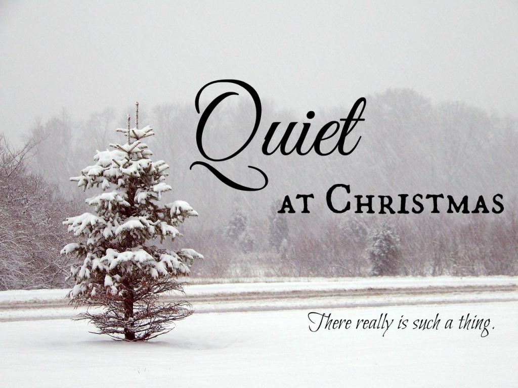 A Quiet Christmas – Facing Diagonal Wall