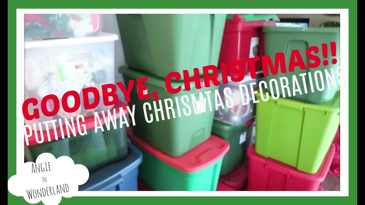 Goodbye Christmas – Facing Diagonal Wall